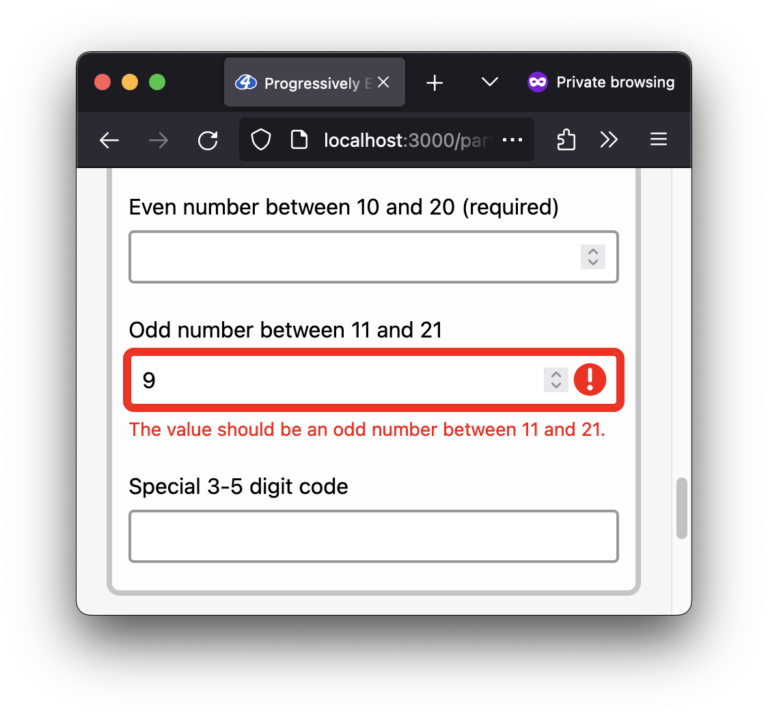 Progressively Enhanced Form Validation Part 4 Custom Validation Messages Cloud Four