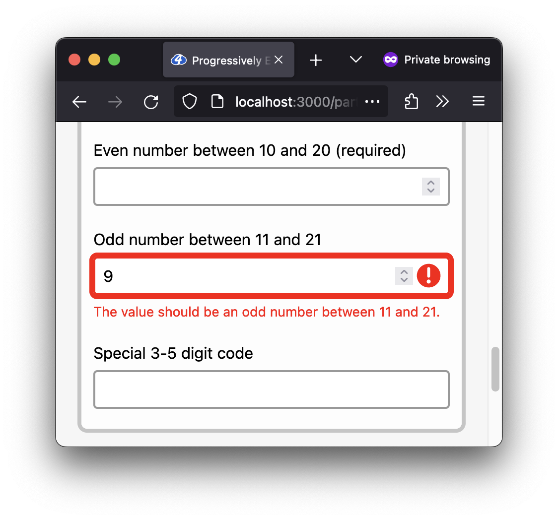Progressively Enhanced Form Validation Part 4 Custom Validation Messages Cloud Four